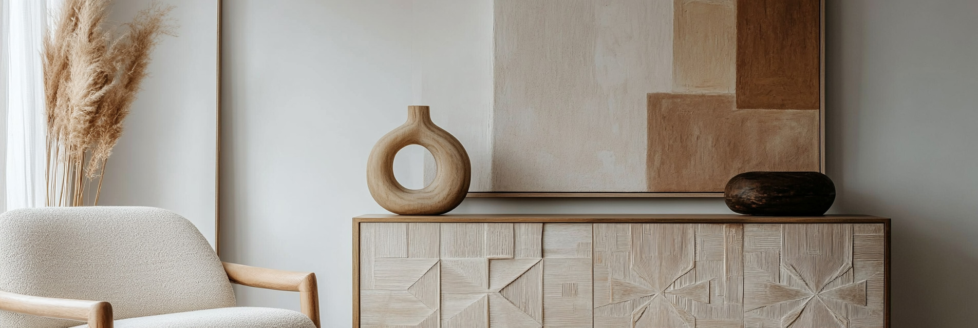 Wooden Carved Animals Geometric Abstract Wood Sculpture Wooden Statue