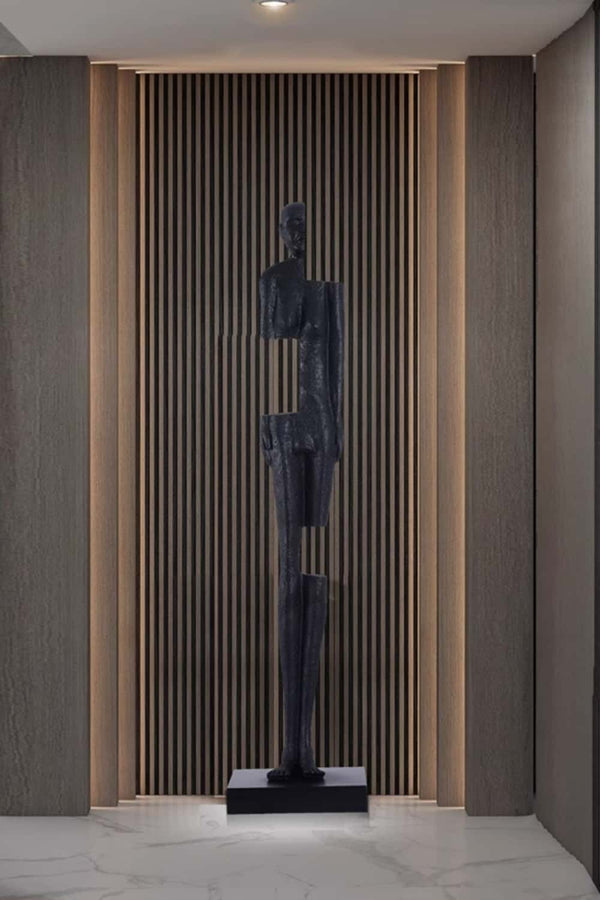 Abstract Metal Figure Statue Metal Human Sculpture Metal Art Human Figurine