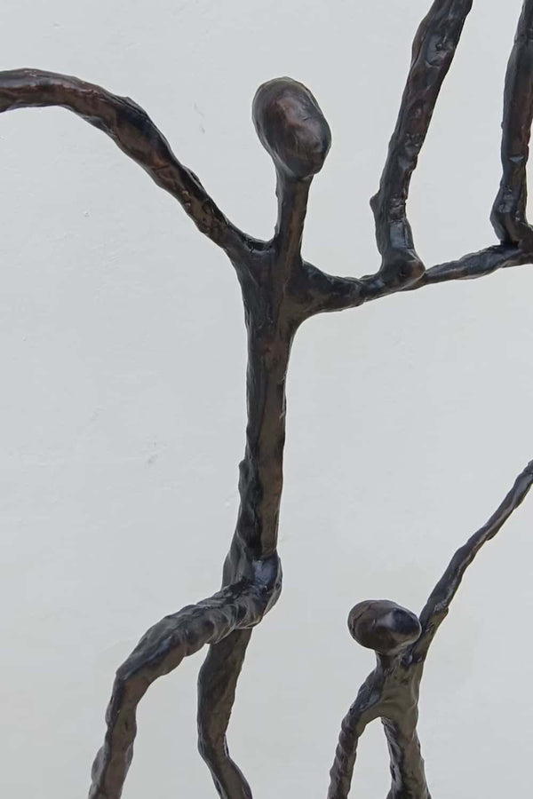 Metal Figure Sculpture Metal People Sculpture Aluminum Statue Metal Man ...