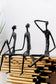 Metal Figure Sculpture Metal People Sculpture Aluminum Statue Metal Man ...