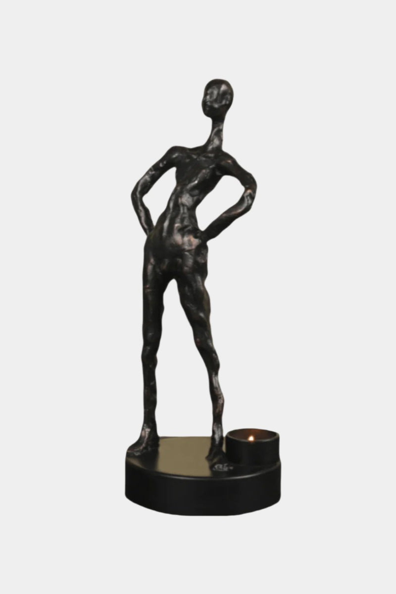 Metal Figure Sculpture Metal People Sculpture Aluminum Statue Metal Man ...