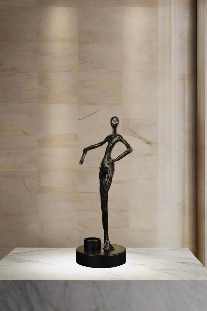 Metal Figure Sculpture Metal People Sculpture Aluminum Statue Metal Man ...