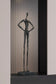 Metal Human Sculpture Metal Figurine Decor Metal Human Figure Statue Art