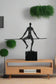 Metal Figure Sculpture Metal People Sculpture Aluminum Statue Metal Man ...
