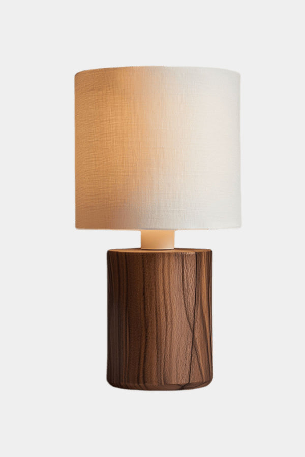 Abstract Wooden Lamp Wood Art Table Lighting Sculptural Wood Table Lamp