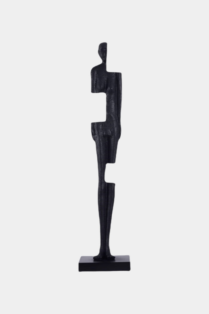 Abstract Handmade Wooden Human Sculpture Decor Modern Human Art Statue